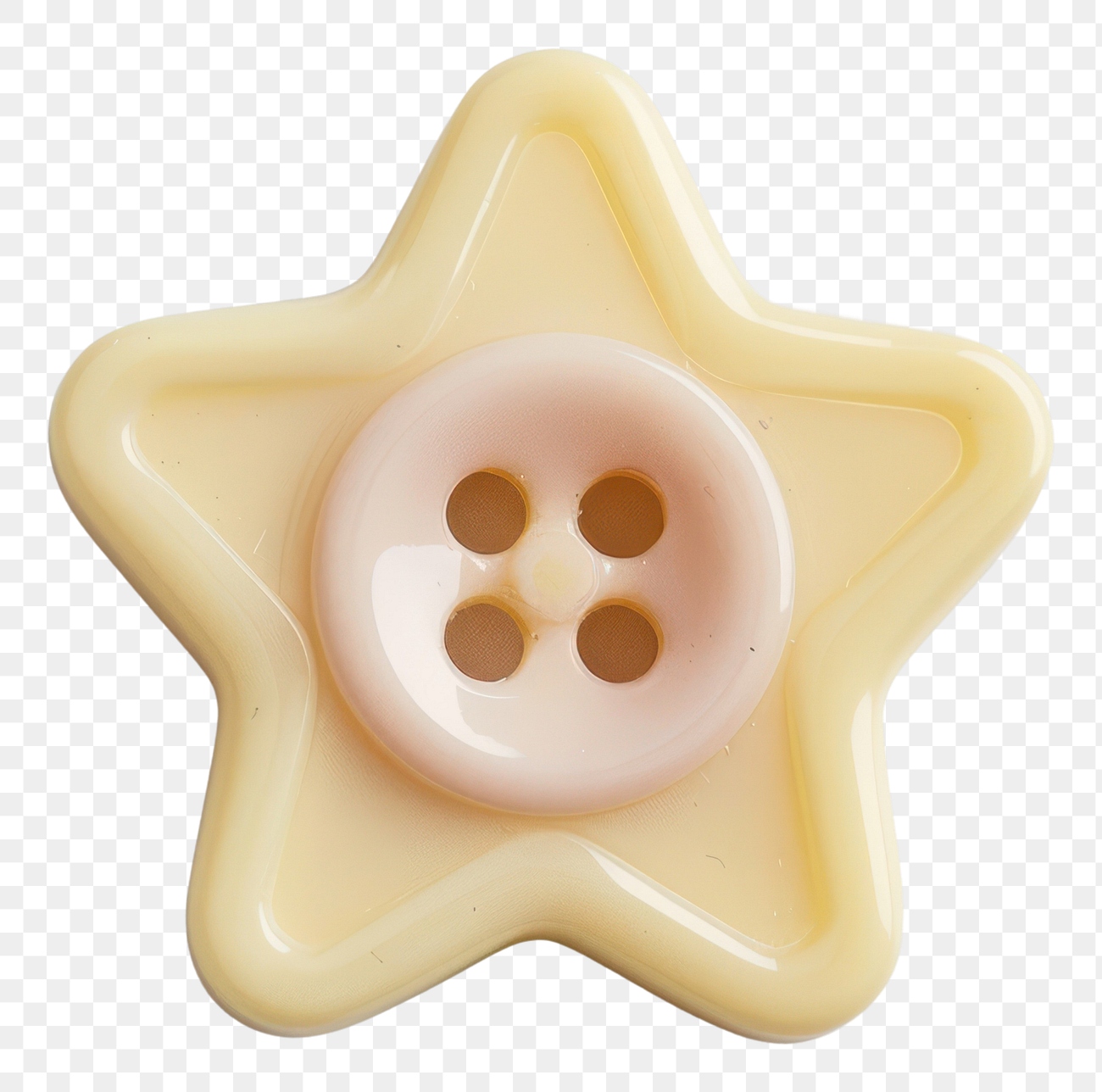 PNG Star-shaped button for crafts | Premium PNG - rawpixel
