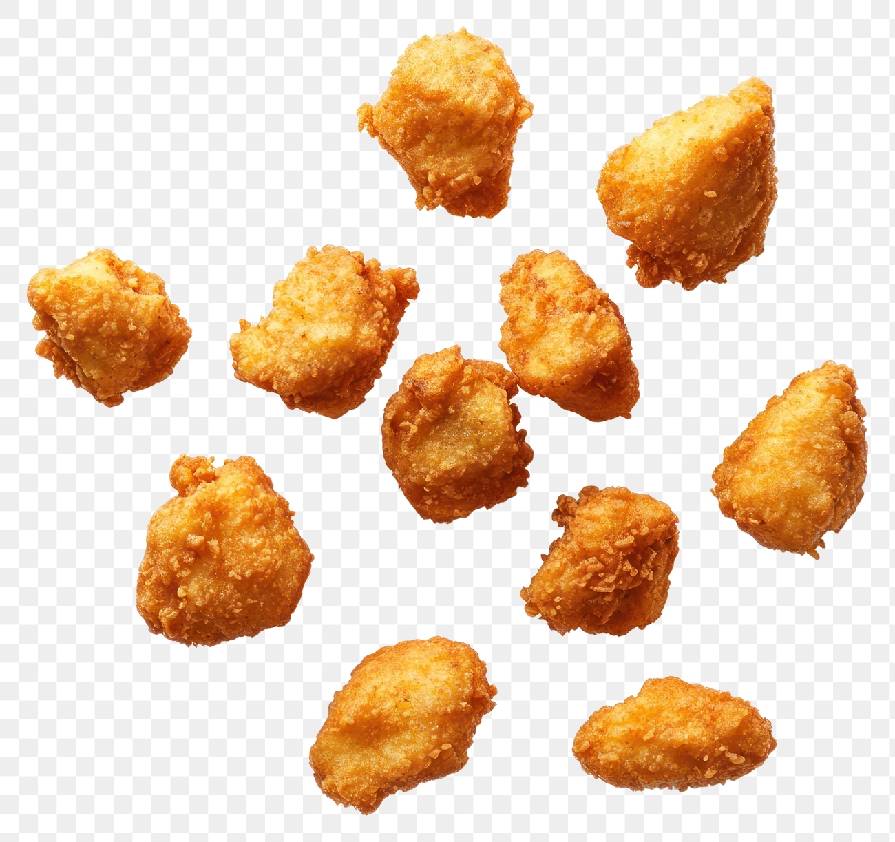 PNG Flying nuggets food bite-sized | Free PNG - rawpixel