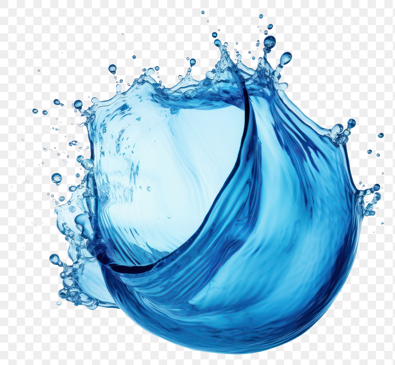 Blue water circle shape transparent | Free PNG - rawpixel