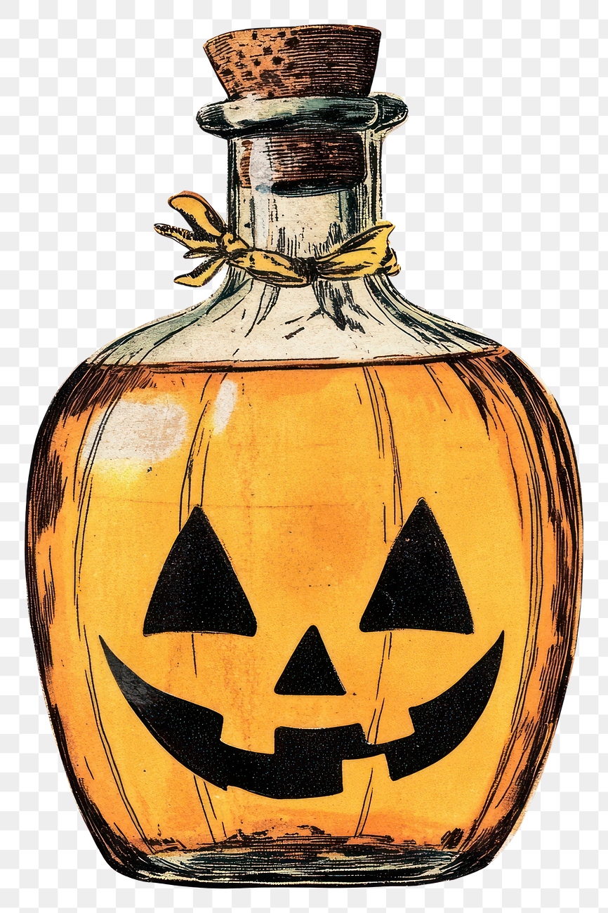 PNG Halloween potion bottle halloween | Premium PNG - rawpixel