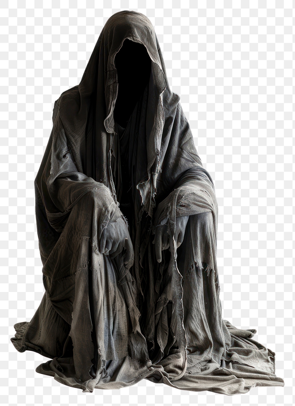 PNG Hooded mysterious dark figure | Premium PNG - rawpixel