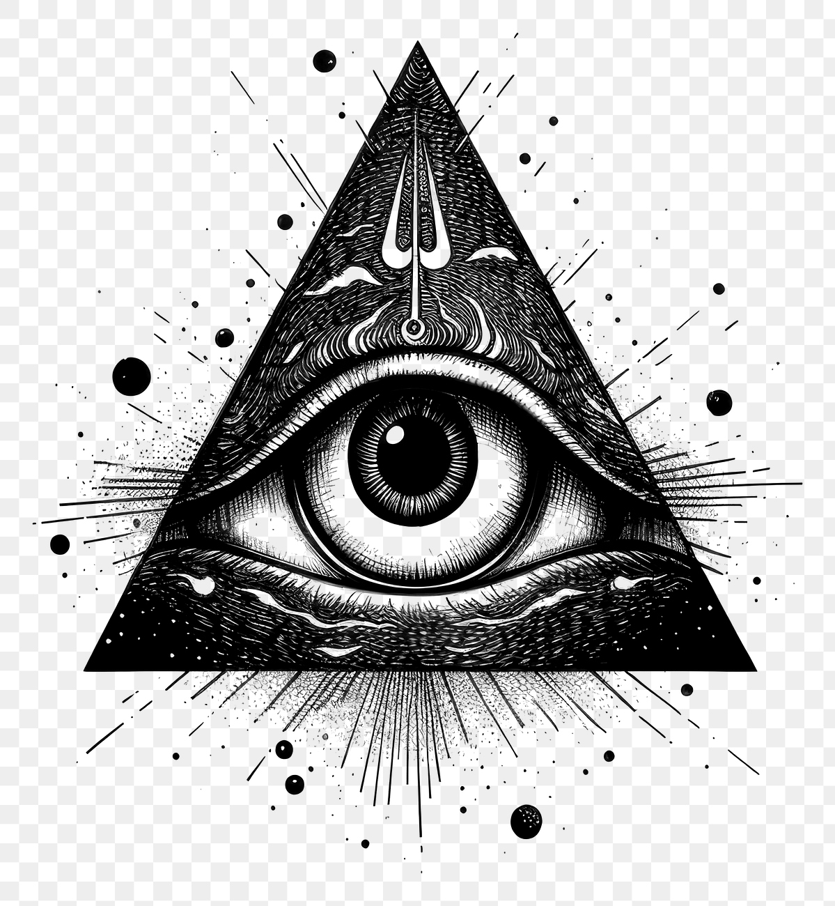 PNG Celestial third eye triangle | Free PNG - rawpixel