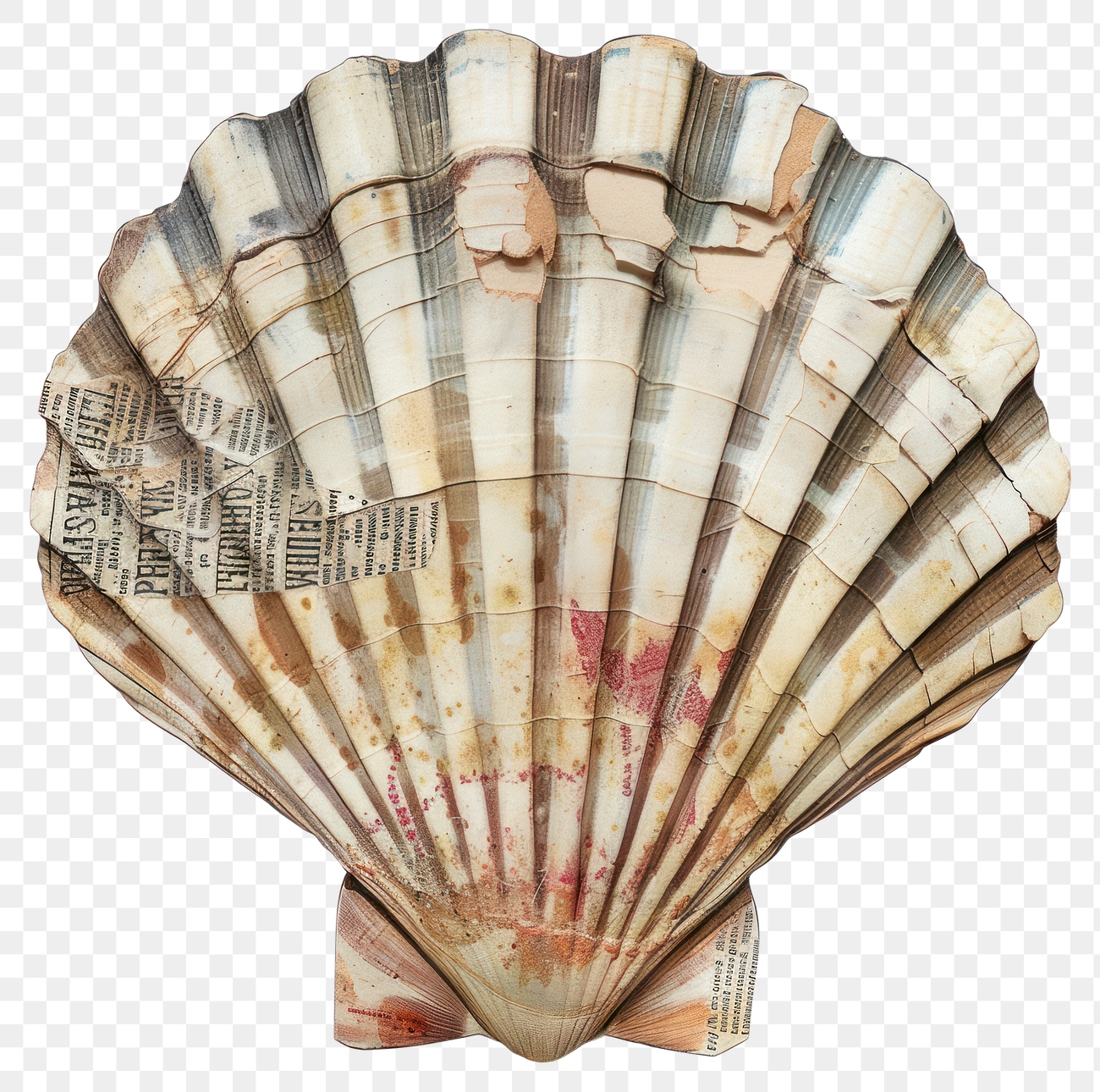 PNG Pearl shell shape collage | Premium PNG - rawpixel