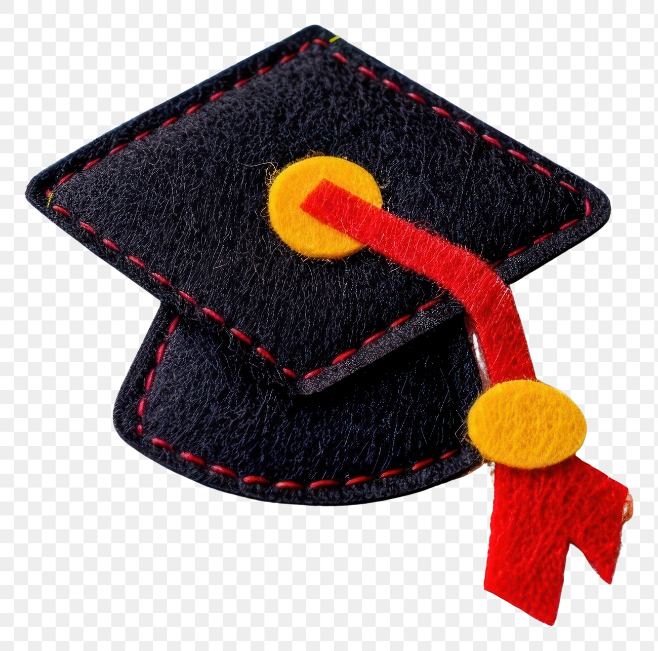 PNG Felt stickers single graduation | Free PNG - rawpixel