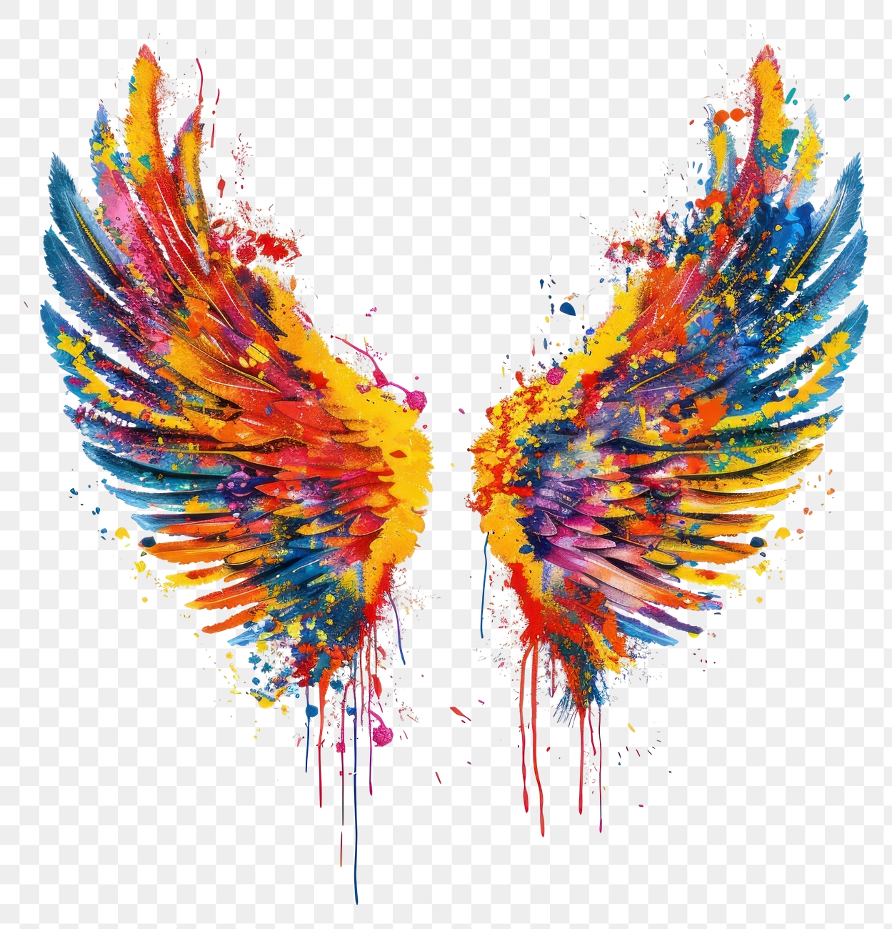 PNG Graffiti wing art painting | Free PNG - rawpixel