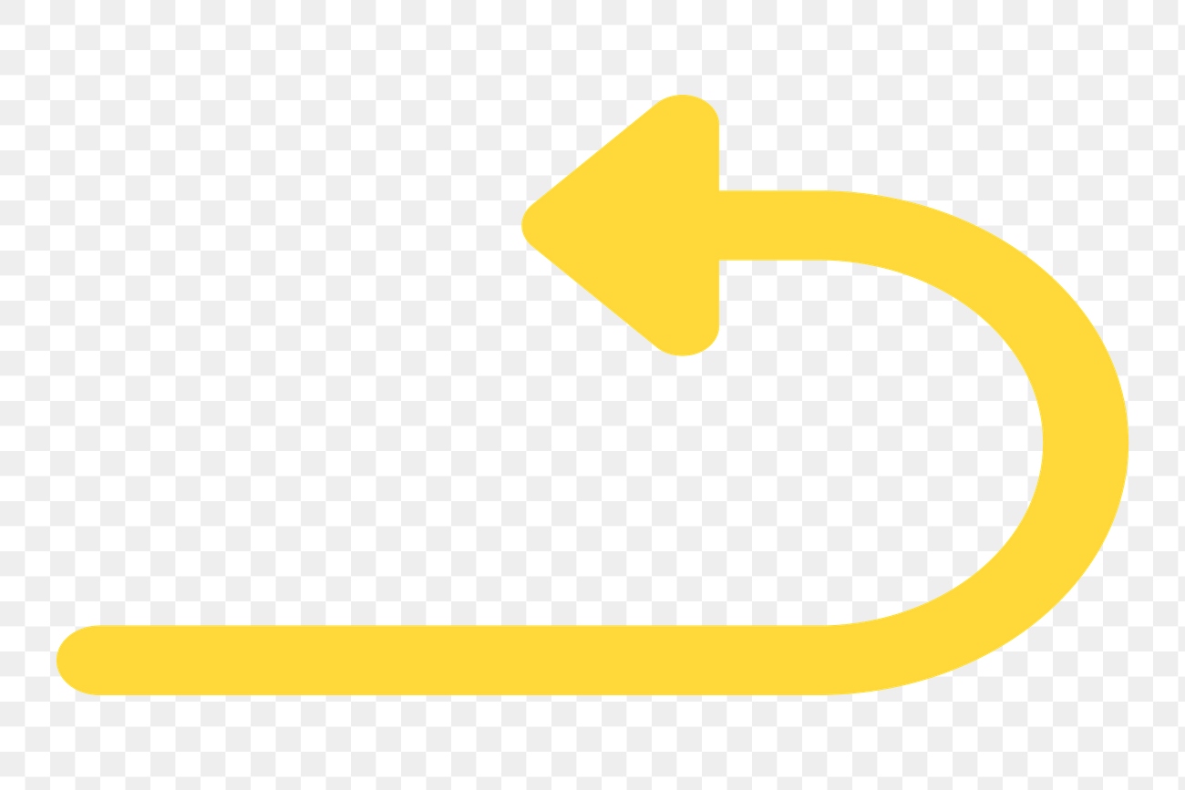 PNG Yellow curved arrow icon, | Free PNG - rawpixel