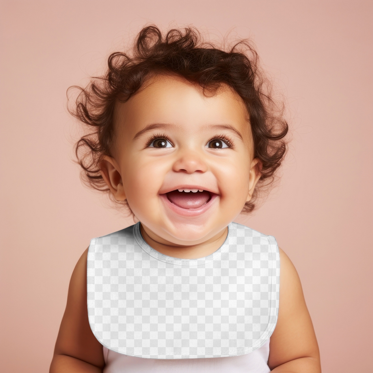 Baby bib png transparent mockup | Premium PNG - rawpixel
