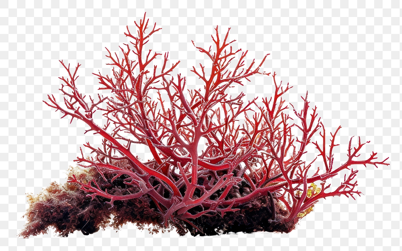 PNG Red algae plant red | Premium PNG - rawpixel