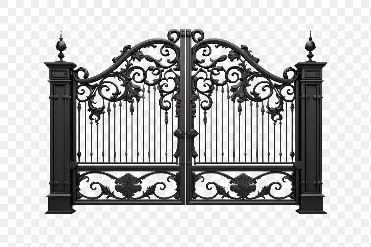 PNG Iron gates architecture protection | Premium PNG - rawpixel