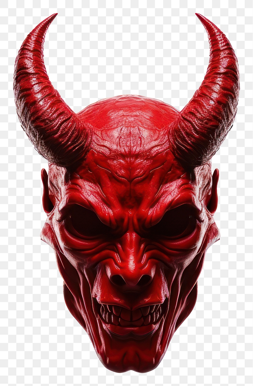 PNG Devil representation white background | Free PNG - rawpixel