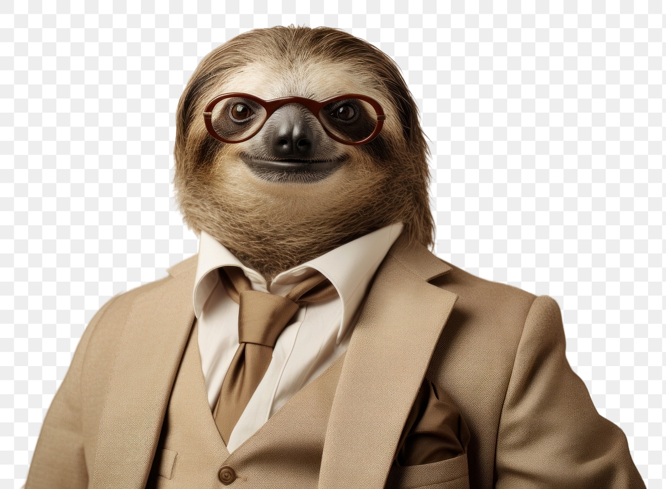 PNG Sloth portrait animal wildlife. | Free PNG - rawpixel