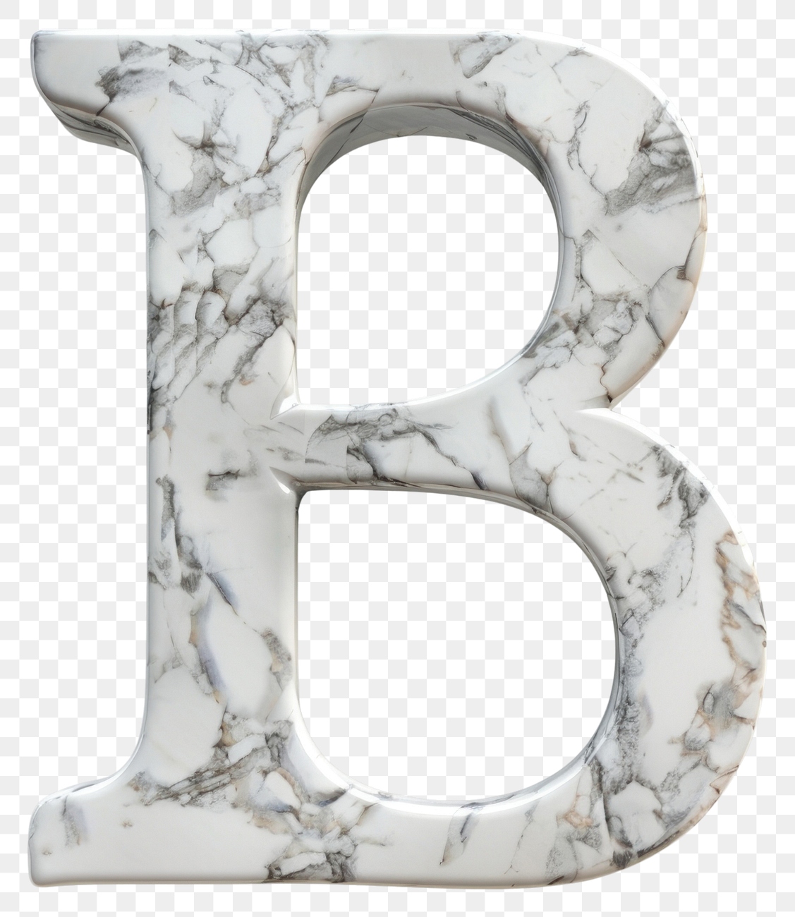 PNG Letter B marble number | Premium PNG - rawpixel