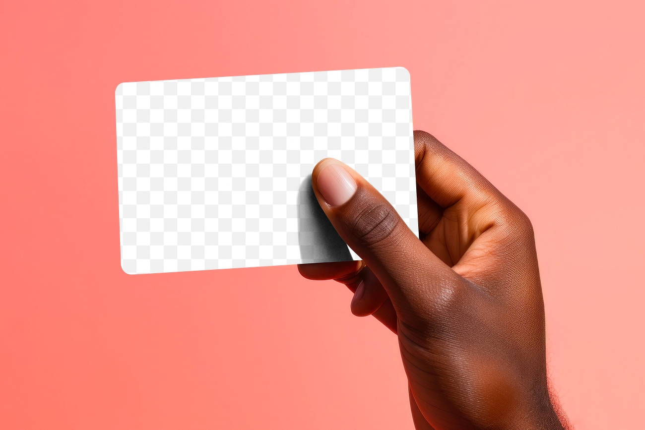 Card png mockup, transparent design | Premium PNG - rawpixel