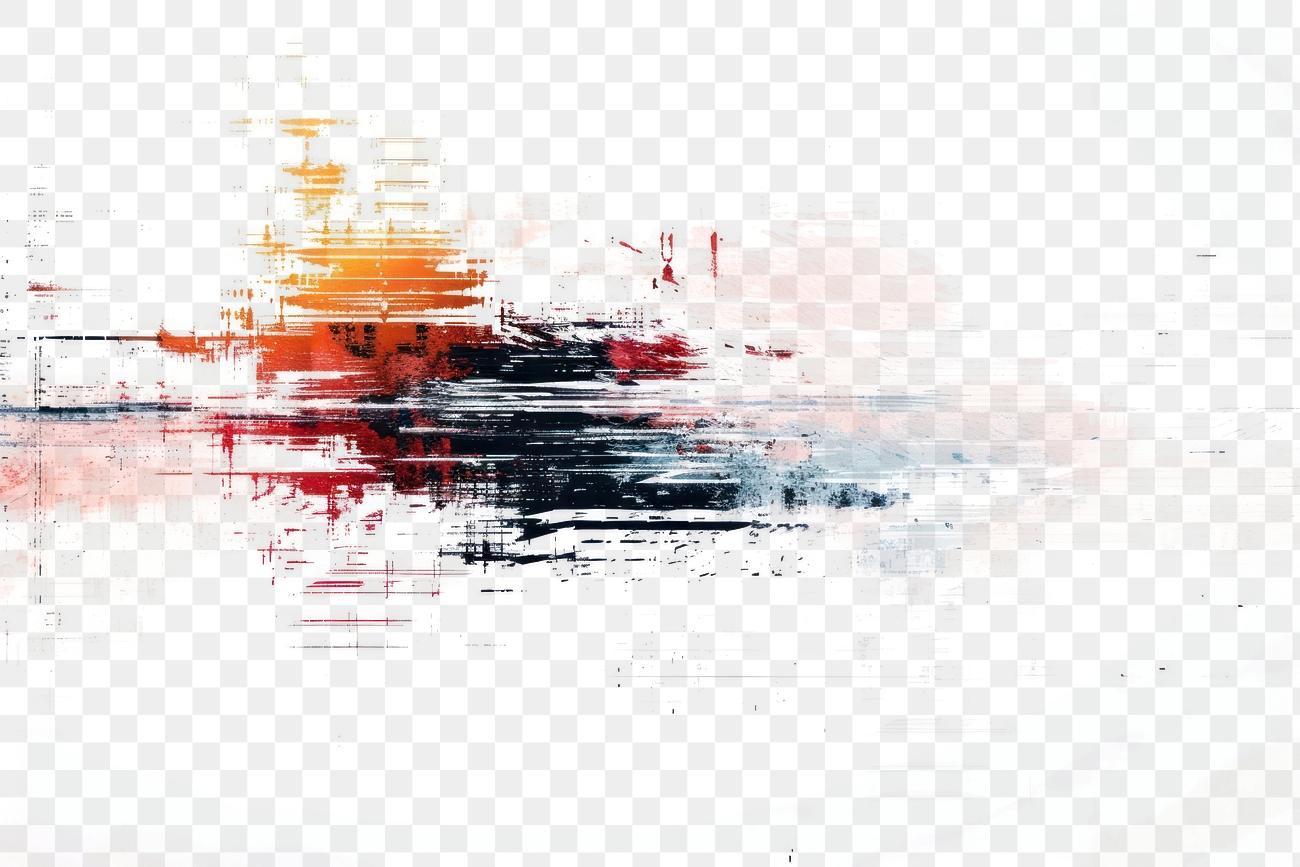 PNG glitch overlay effect, transparent | Free PNG - rawpixel
