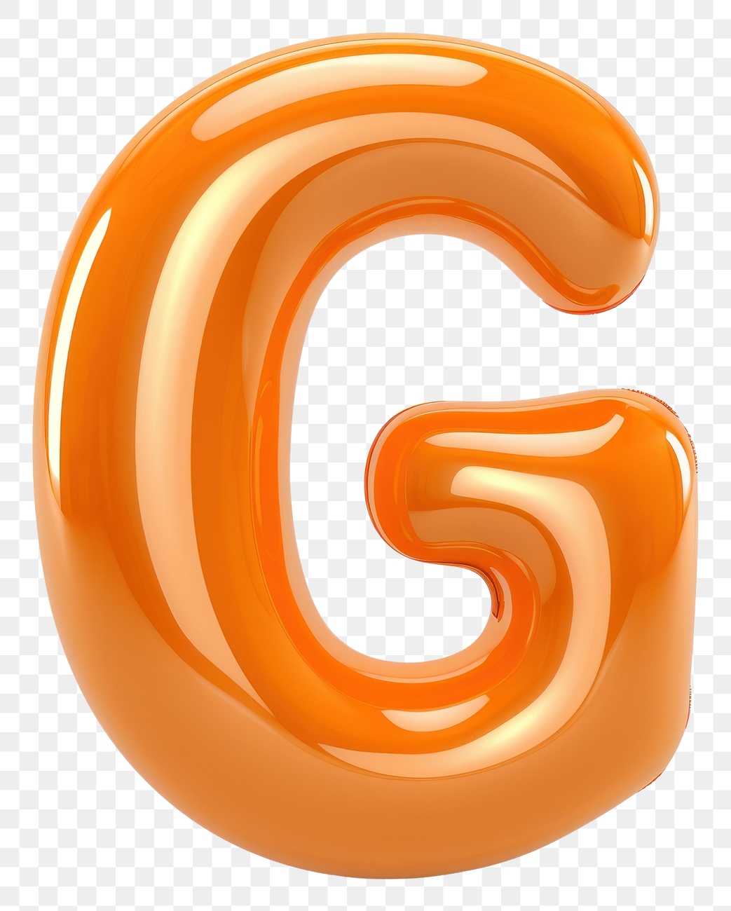 PNG Orange letter G number | Premium PNG - rawpixel