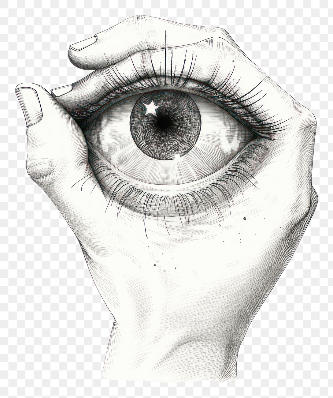 PNG Eye hand drawing sketch | Premium PNG - rawpixel