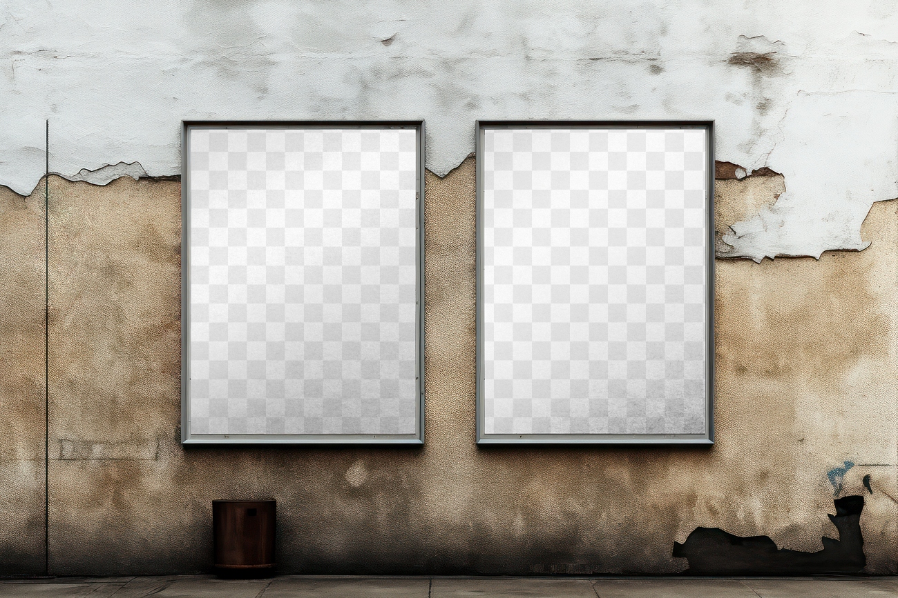 Wall sign png mockup, transparent | Free PNG - rawpixel