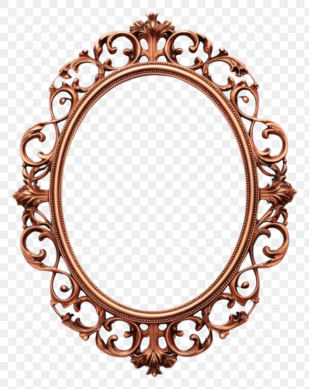 PNG Copper circle frame vintage | Free PNG - rawpixel