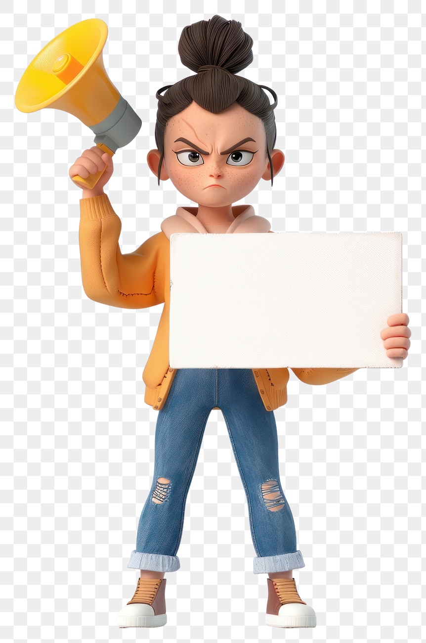 PNG Angry Teenager holding board | Premium PNG - rawpixel