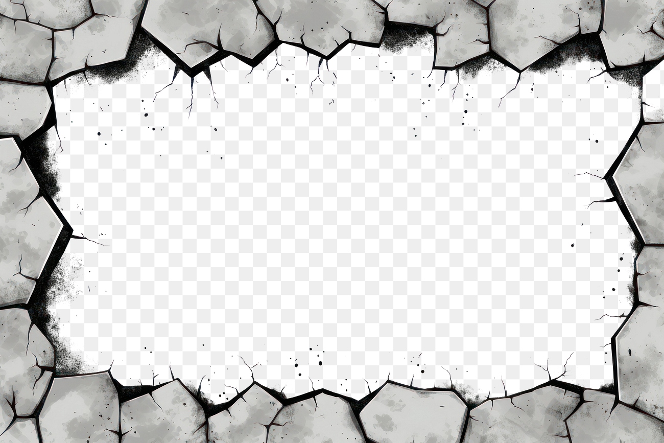 PNG Wall broken border effect | Free PNG - rawpixel