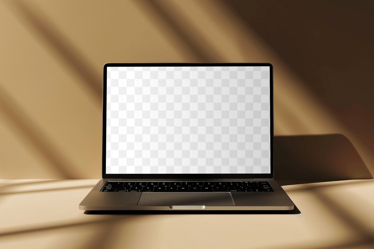 PNG laptop screen mockup, transparent | Free PNG - rawpixel