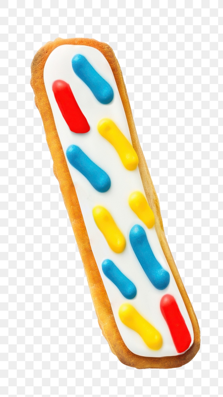 Backslash png cookie art alphabet, | Premium PNG - rawpixel