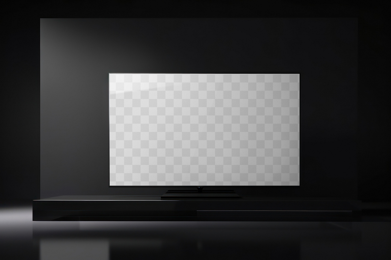 Smart tv png screen mockup, | Premium PNG - rawpixel