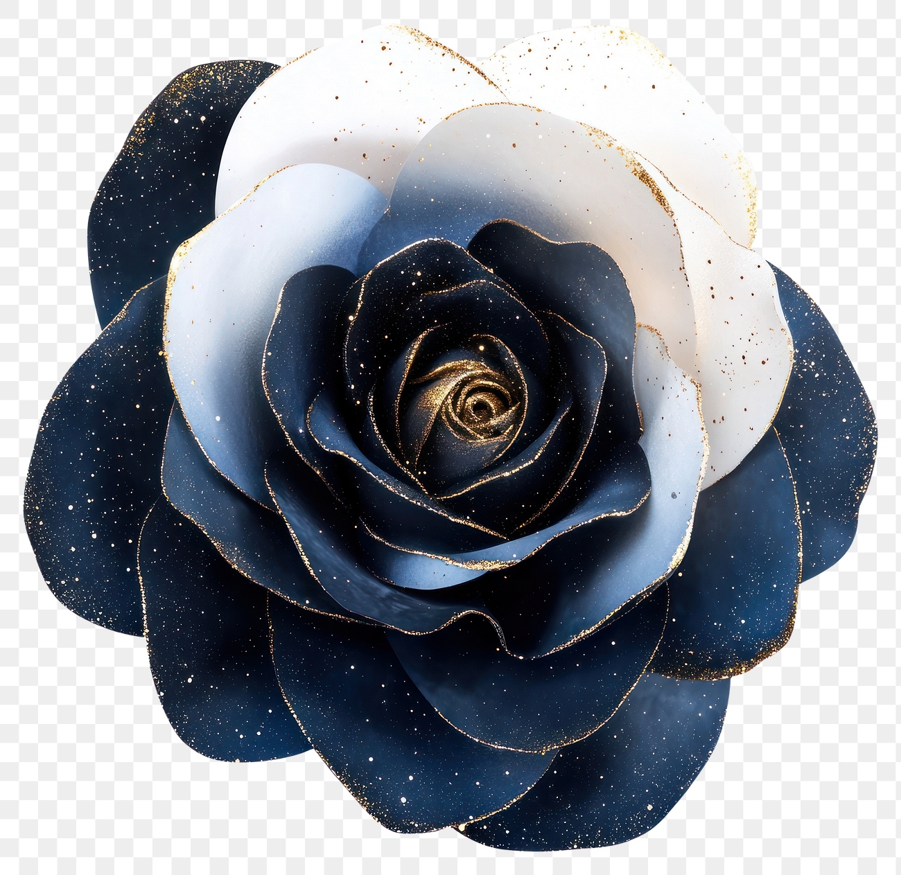 PNG Rose flower shape collage | Premium PNG - rawpixel