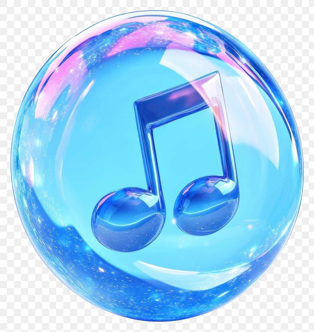 PNG Blue music icon shape | Premium PNG - rawpixel