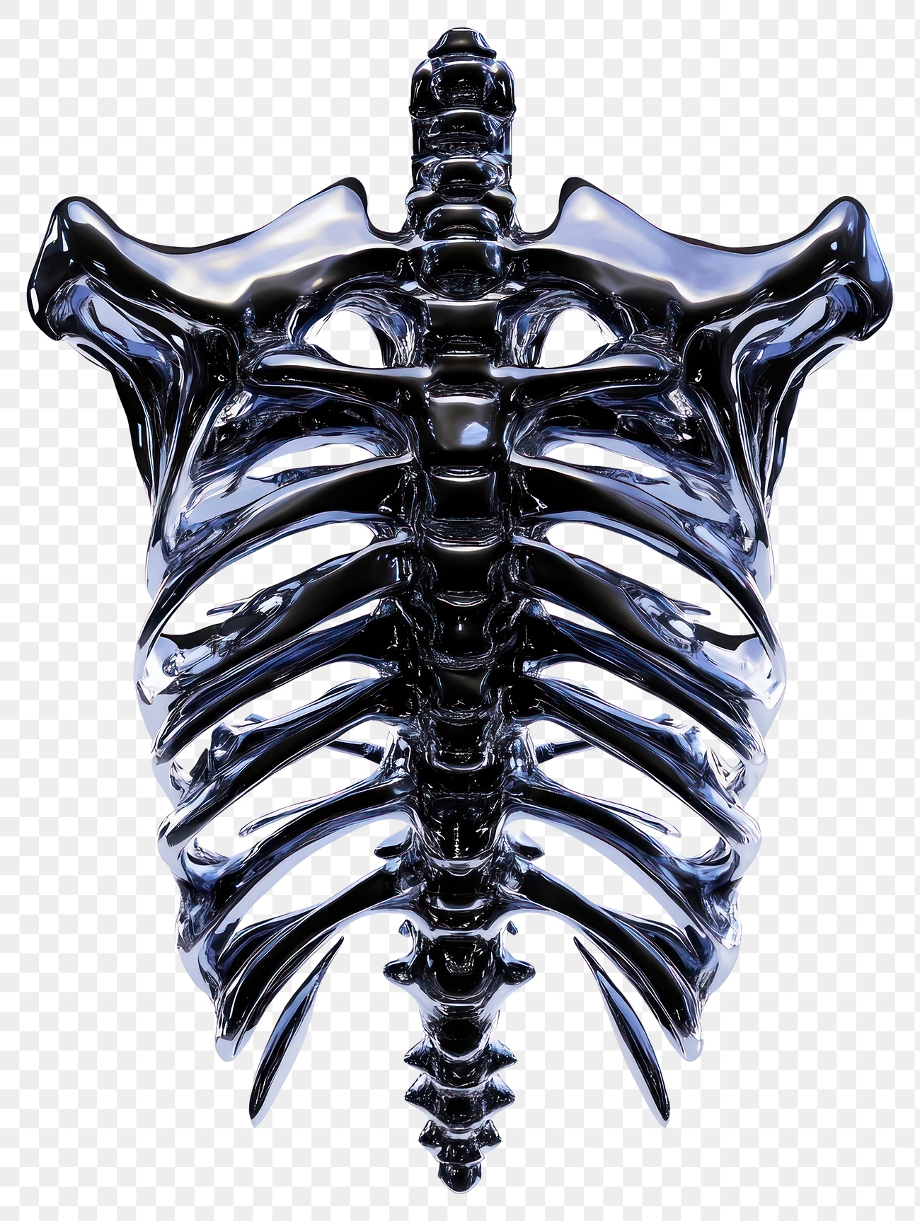 PNG Human ribs illustration accessories | Free PNG - rawpixel