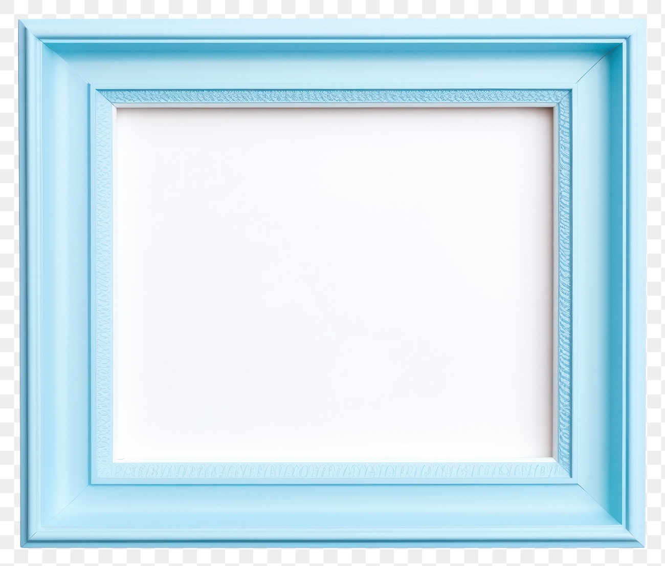 PNG Frame blue art decorative. | Free PNG - rawpixel