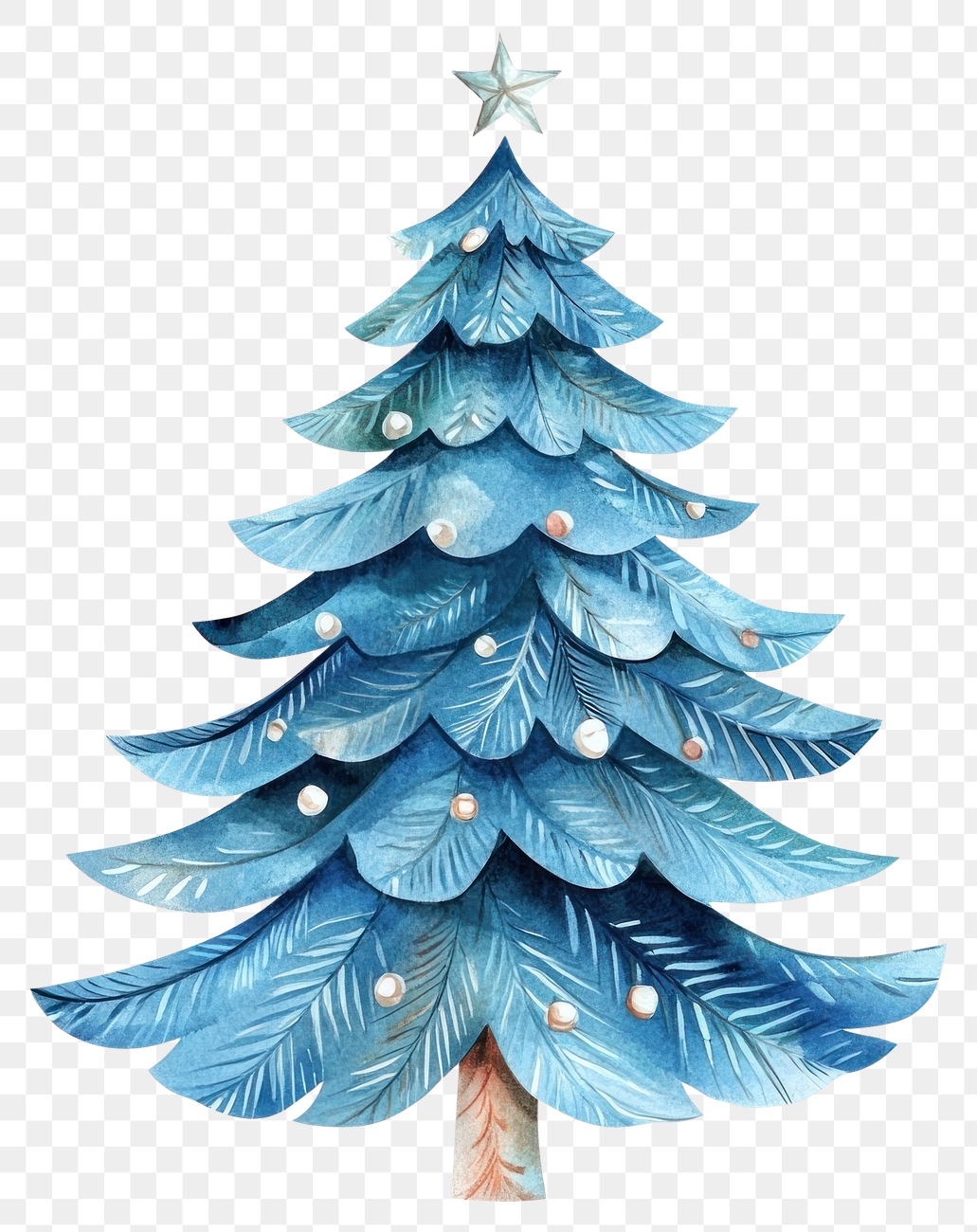 PNG Blue Christmas tree christmas | Free PNG - rawpixel