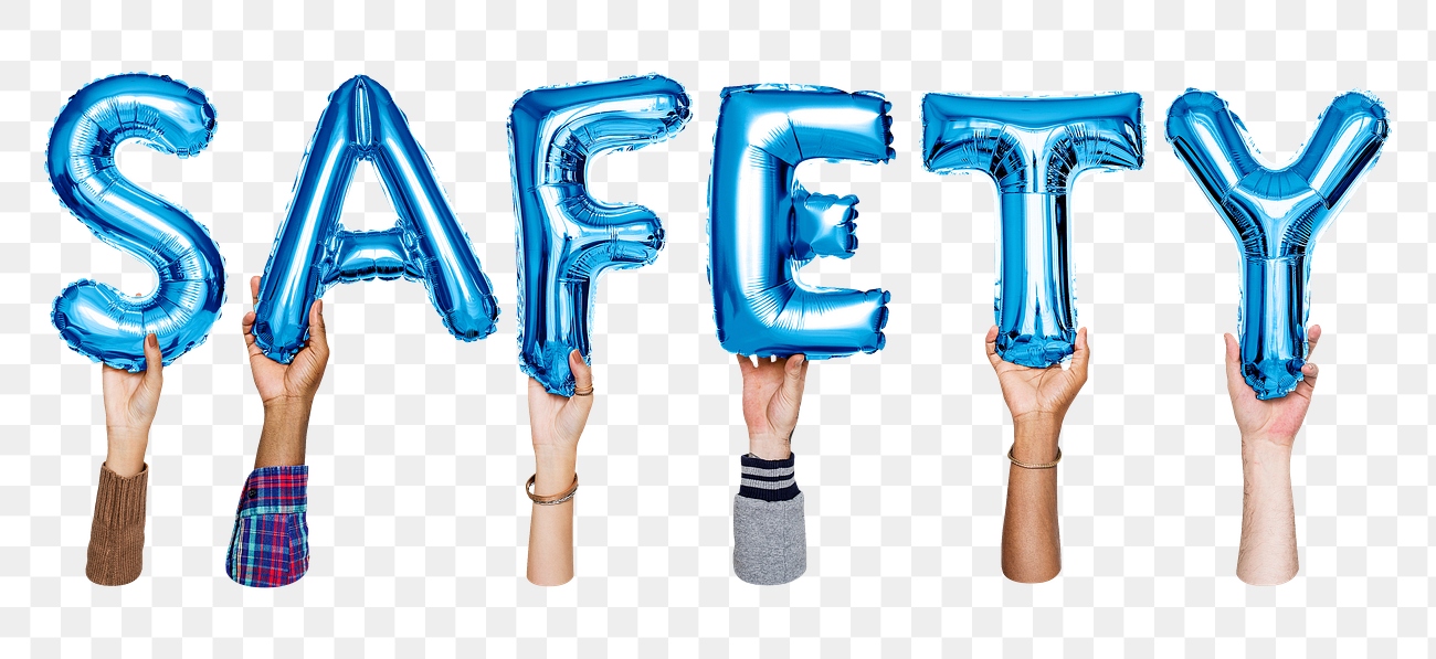 Safety word png, letter foil | Free PNG - rawpixel