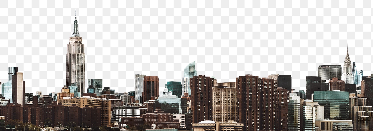 City buildings png border, New | Premium PNG - rawpixel