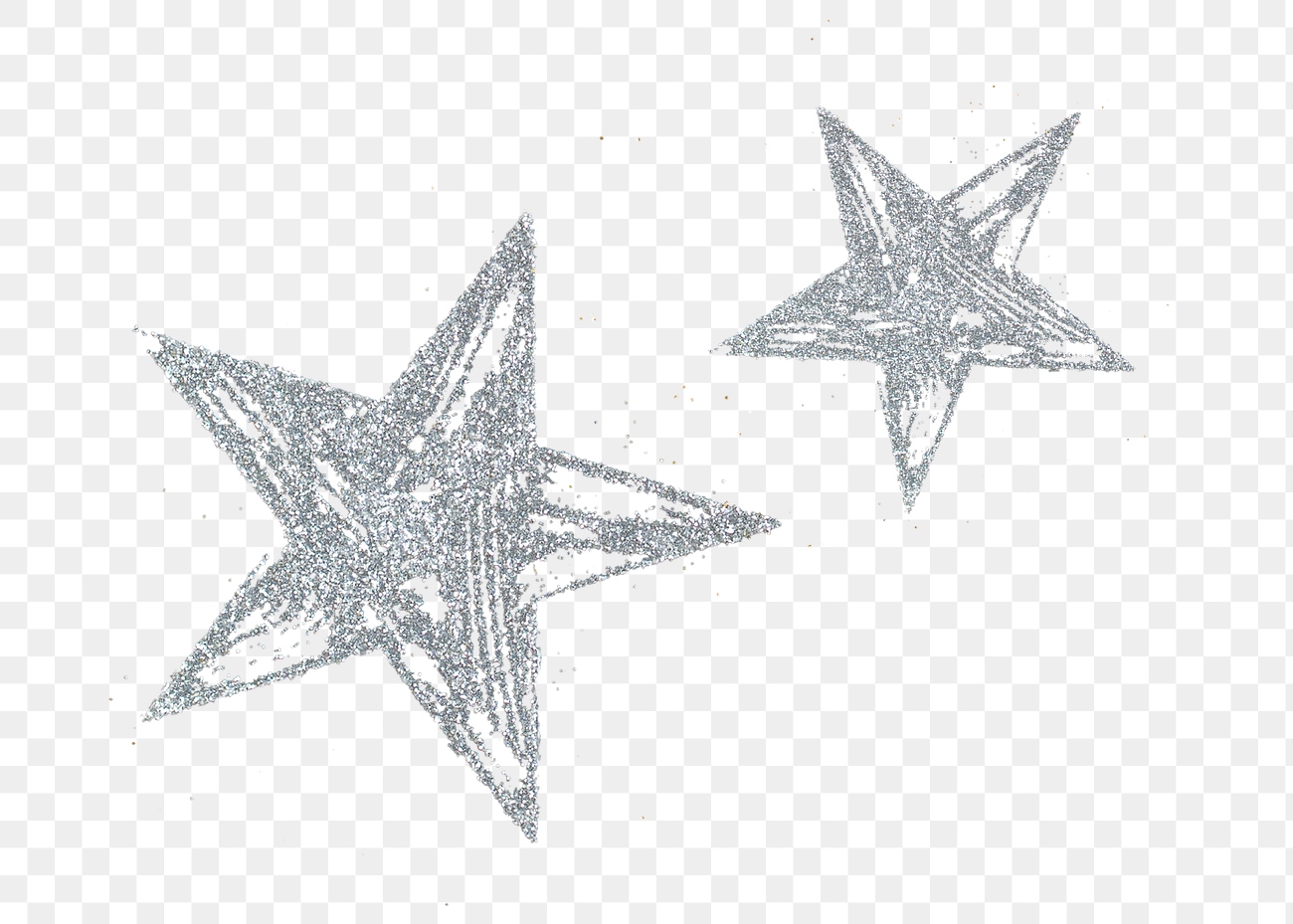 Silver star png sticker, transparent | Premium PNG - rawpixel