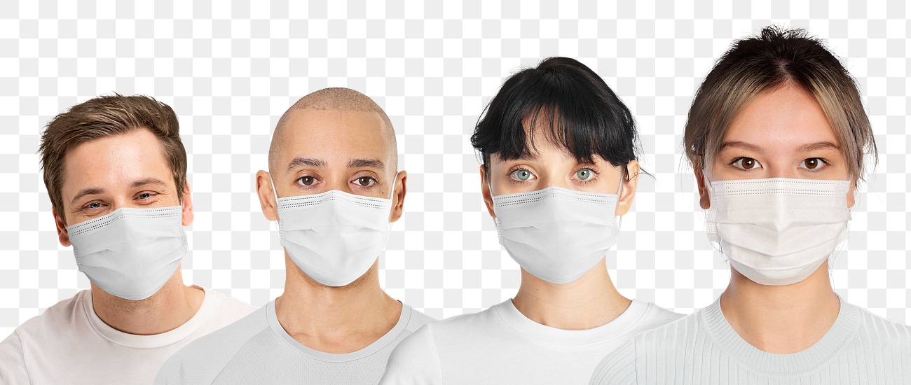 Png people wearing face mask | Free PNG - rawpixel