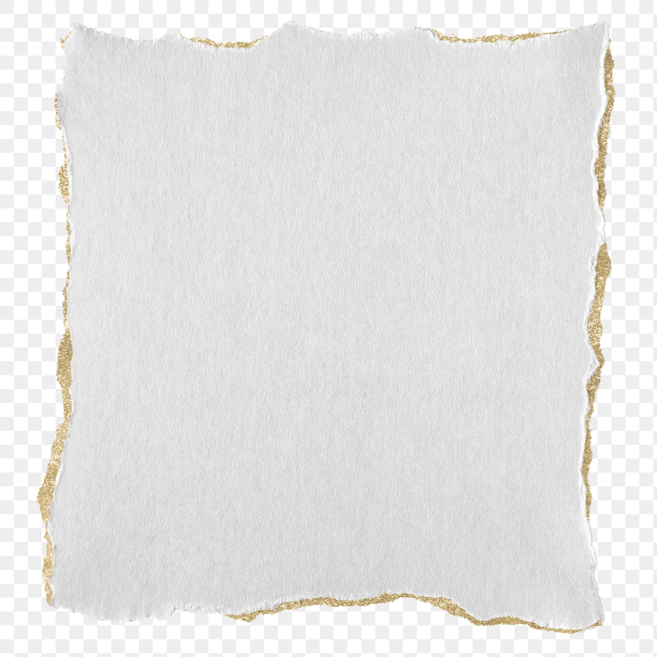 Ripped paper png square cut | Premium PNG - rawpixel
