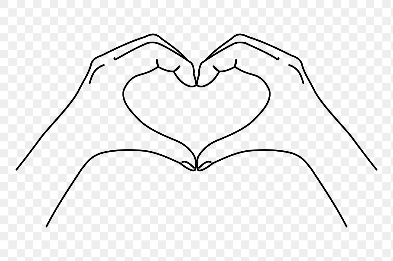 Love png sticker hand sign | Free PNG - rawpixel