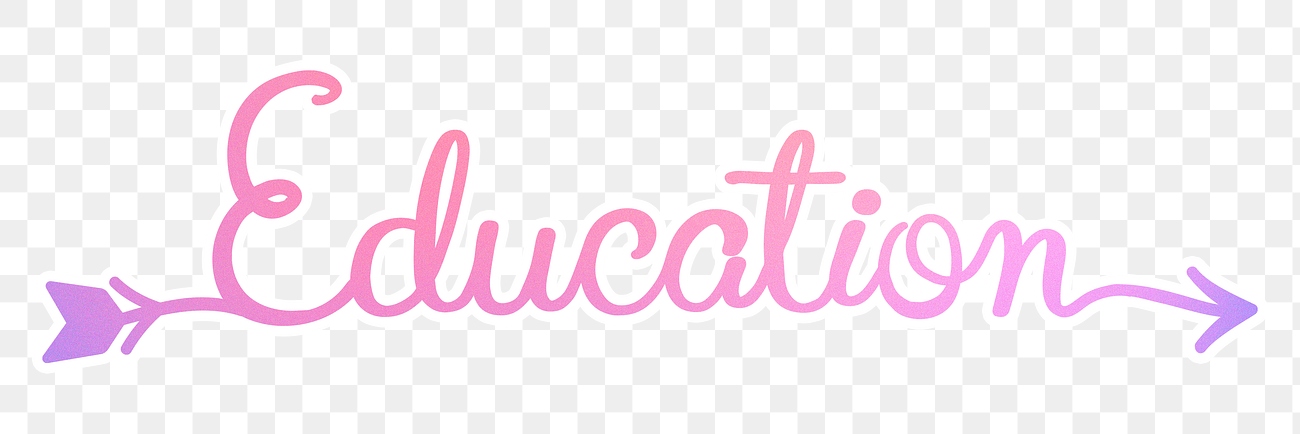 Education png word sticker, aesthetic | Free PNG - rawpixel