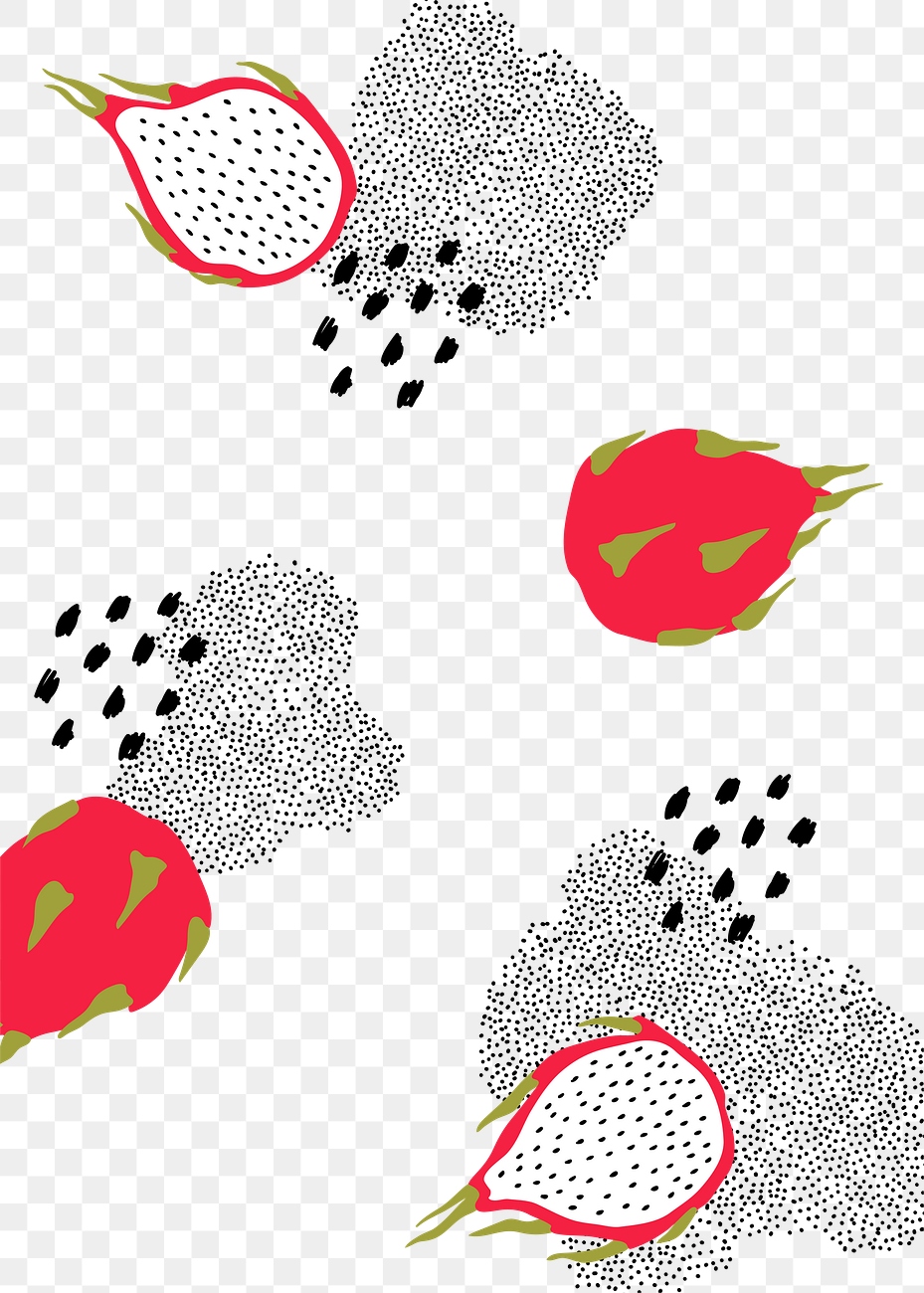 Dragon fruit pattern png transparent | Premium PNG - rawpixel