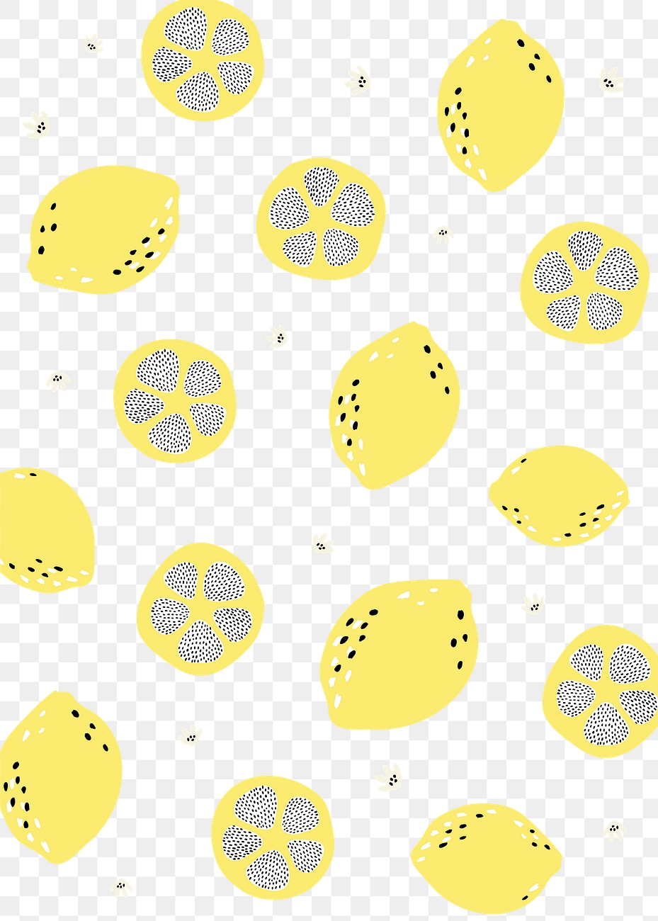 Lemon pattern png transparent background, | Premium PNG - rawpixel