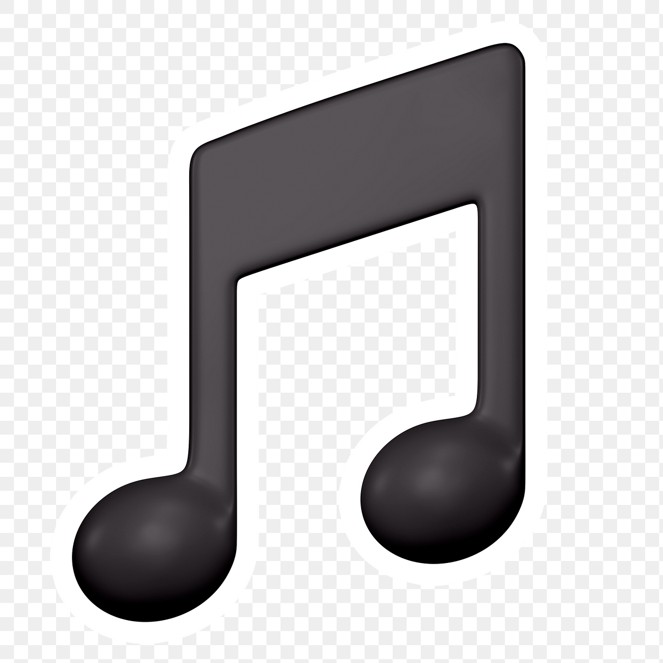 Music note png icon sticker, | Premium Icons - rawpixel