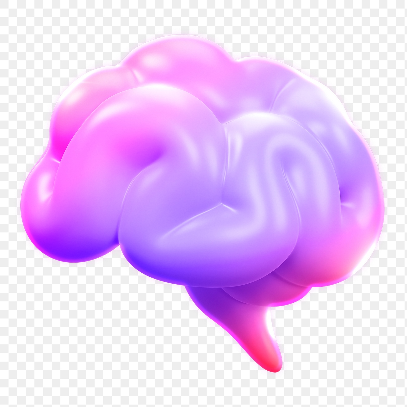Pink brain png icon sticker | Premium Icons - rawpixel