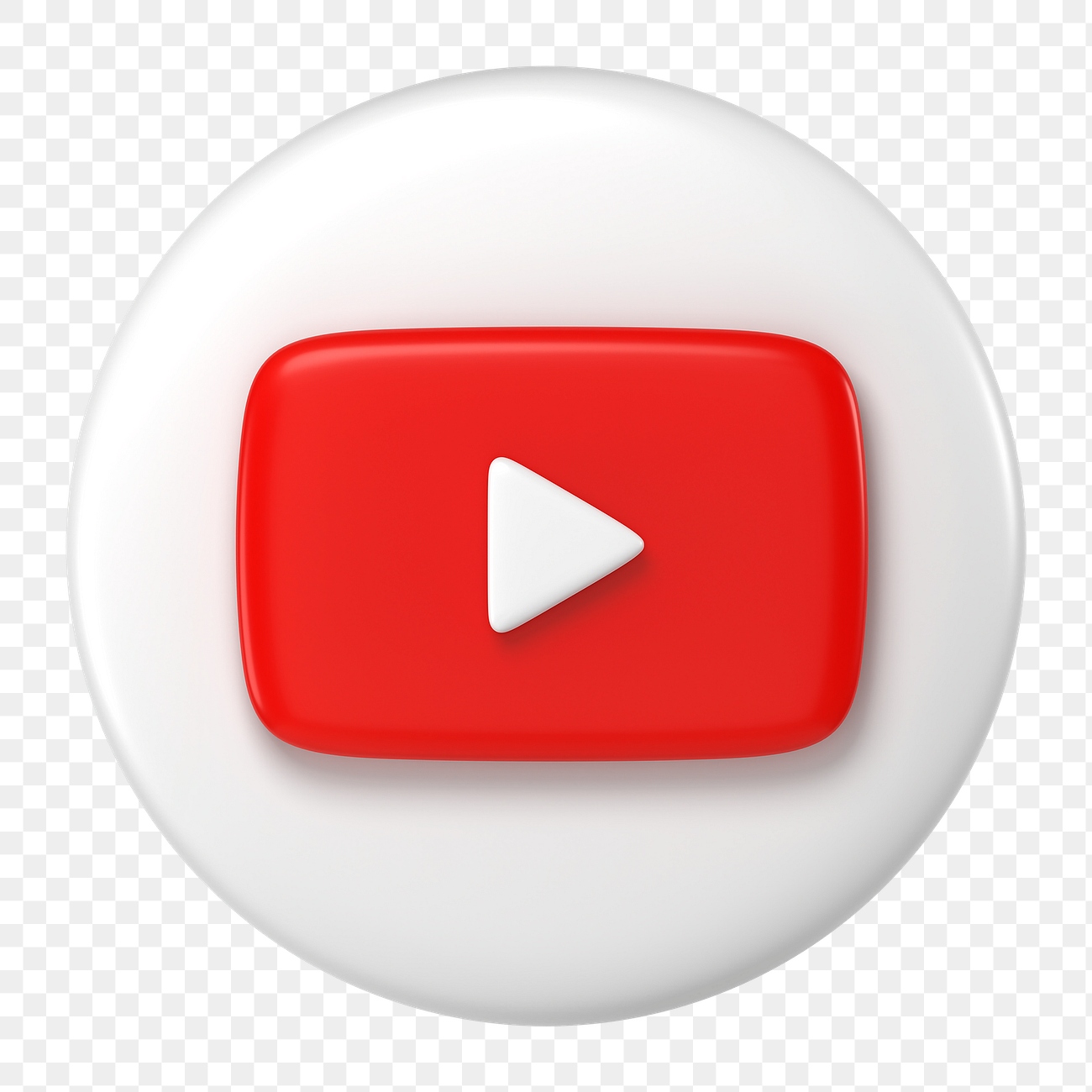 YouTube icon social media 3D | Premium Icons - rawpixel