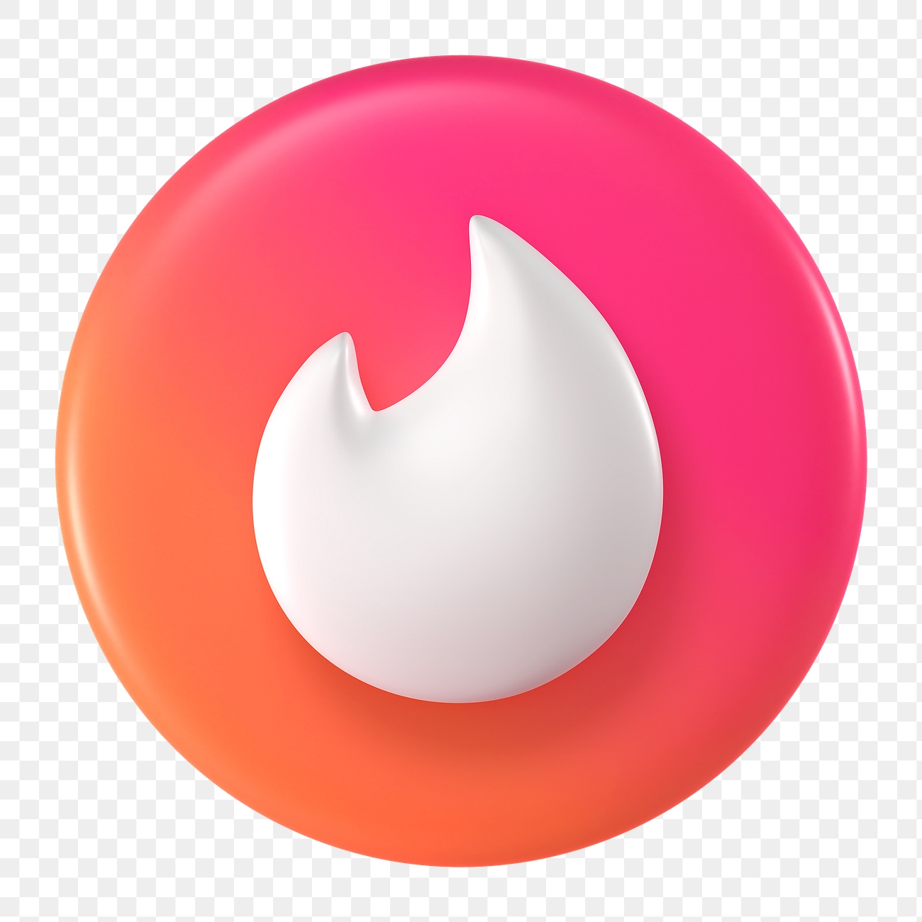 Tinder icon social media 3D | Premium Icons - rawpixel