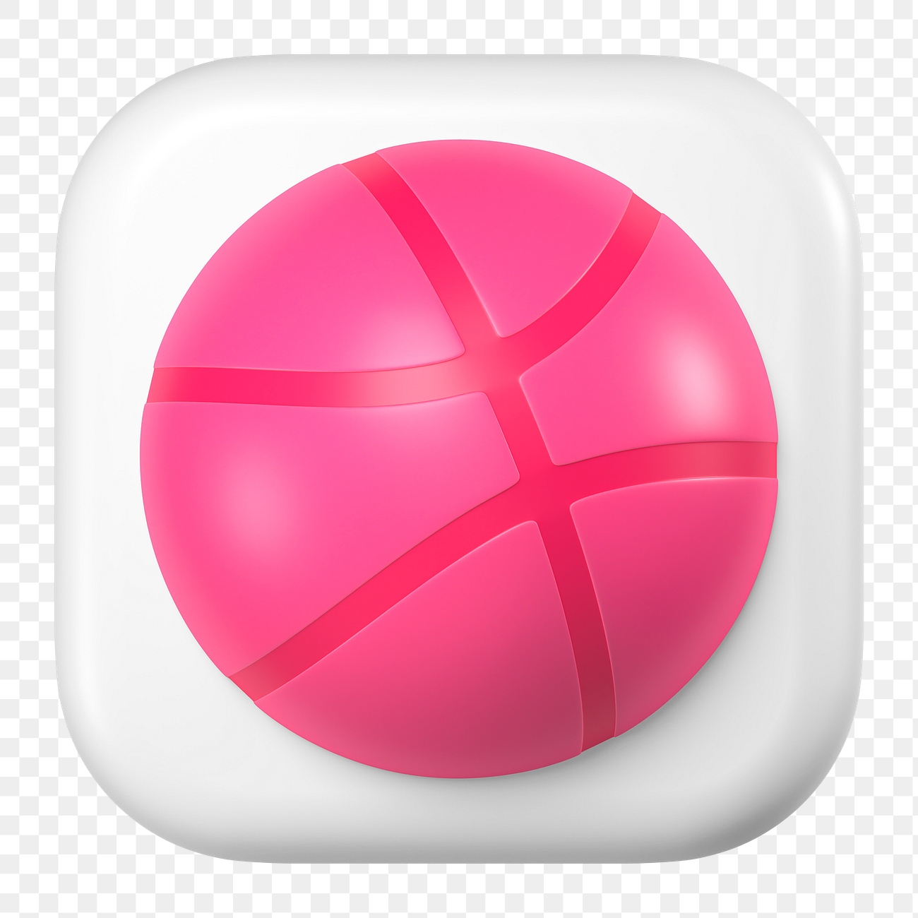 Dribbble icon for social media | Free Icons - rawpixel