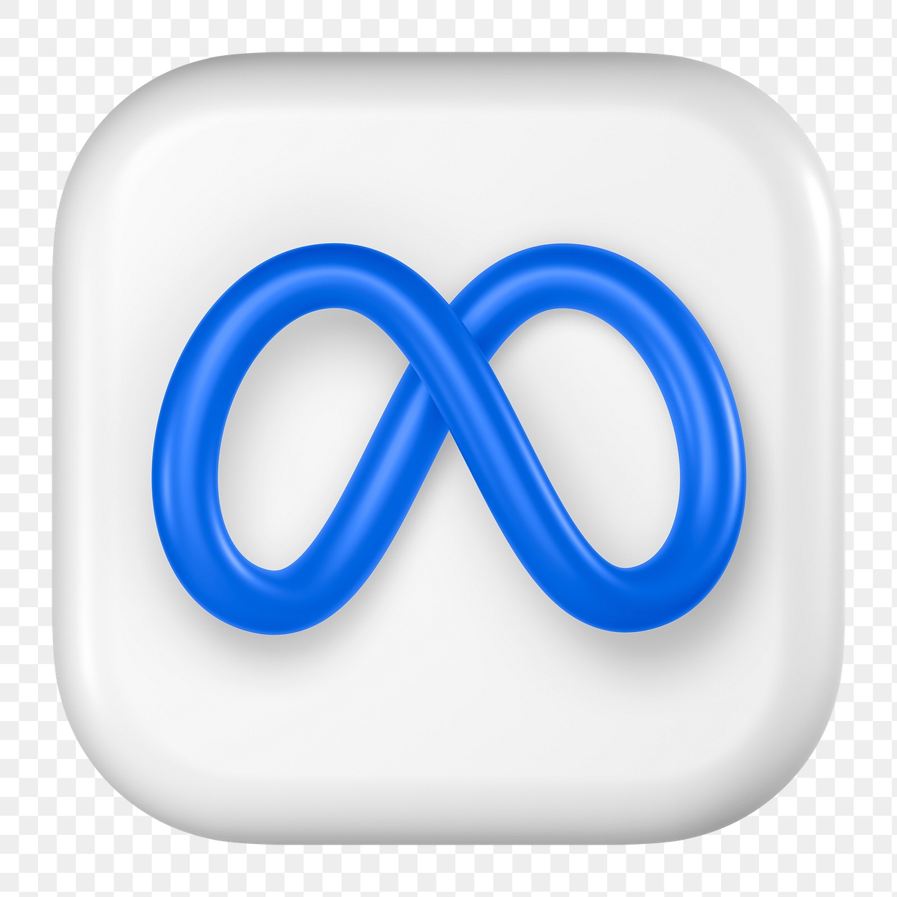 Meta icon social media 3D | Premium Icons - rawpixel