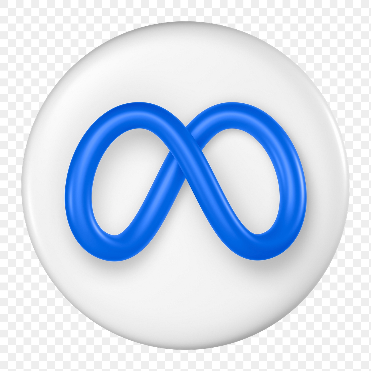 Meta icon social media 3D | Premium Icons - rawpixel