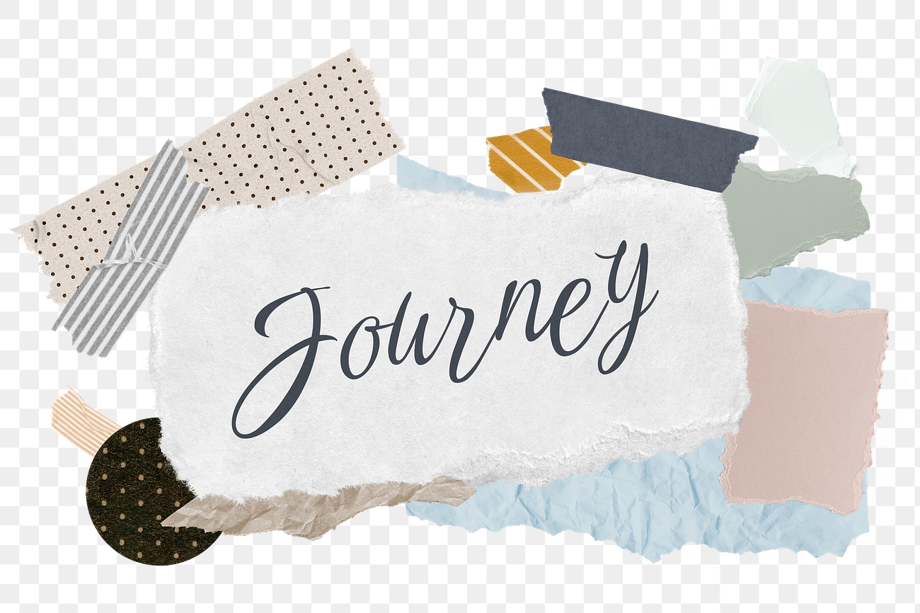 Journey png word sticker typography, | Free PNG - rawpixel