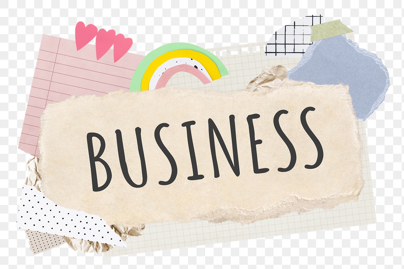 Business png word sticker typography, | Free PNG - rawpixel